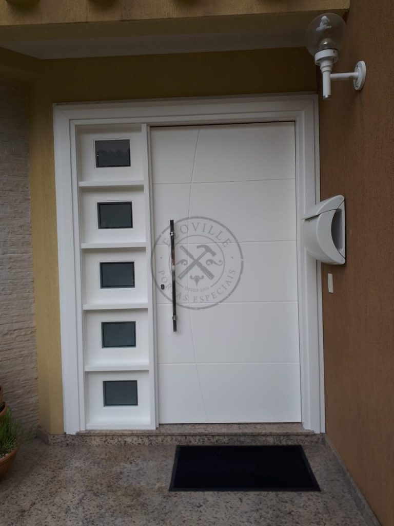 Arquivos Portas com painéis laterais | Ecoville Portas e Janelas